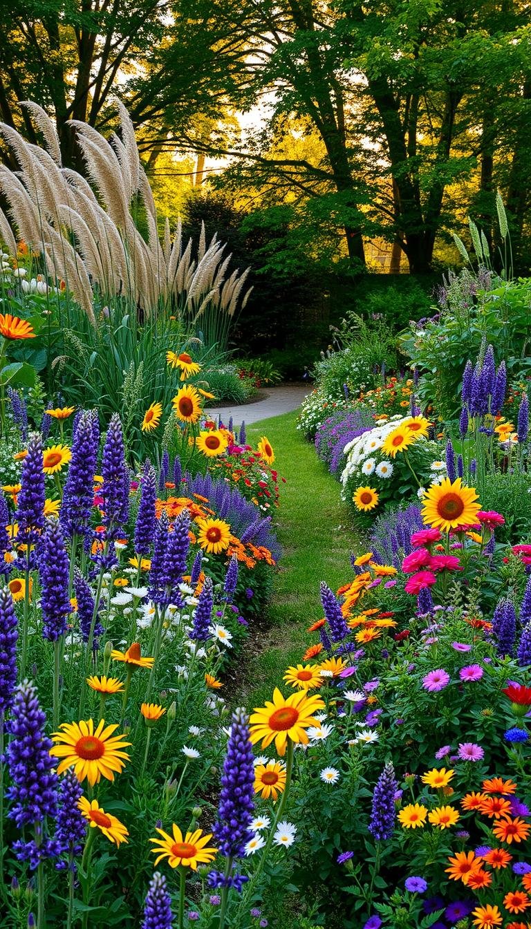 Perennial Garden Ideas for Continuous Blooms All Year