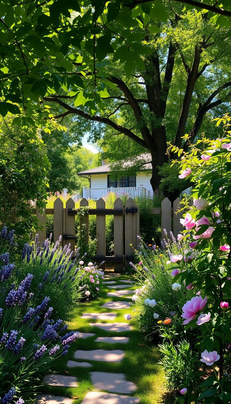 Transform an Overgrown Yard into a Cottage Style Garden: Before & After ...